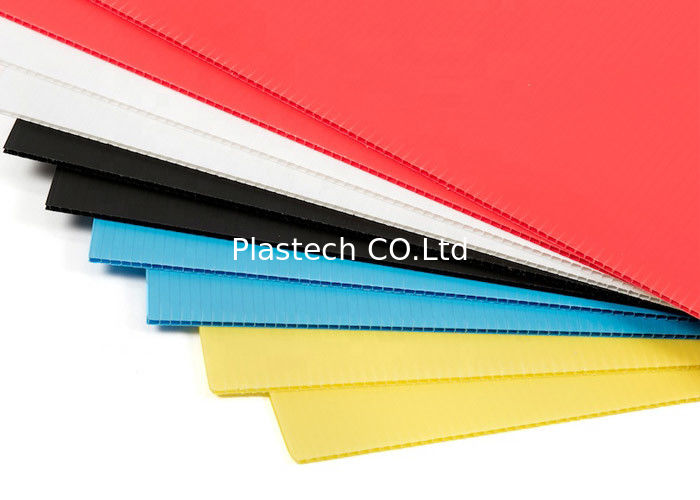 Papan Lapis Plastik Polypropylene PP Berongga Lembar Plastik